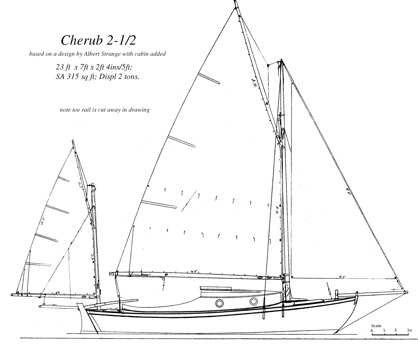 CHERUB 2 1/2 - a modern version of albert strange’s favourite boat